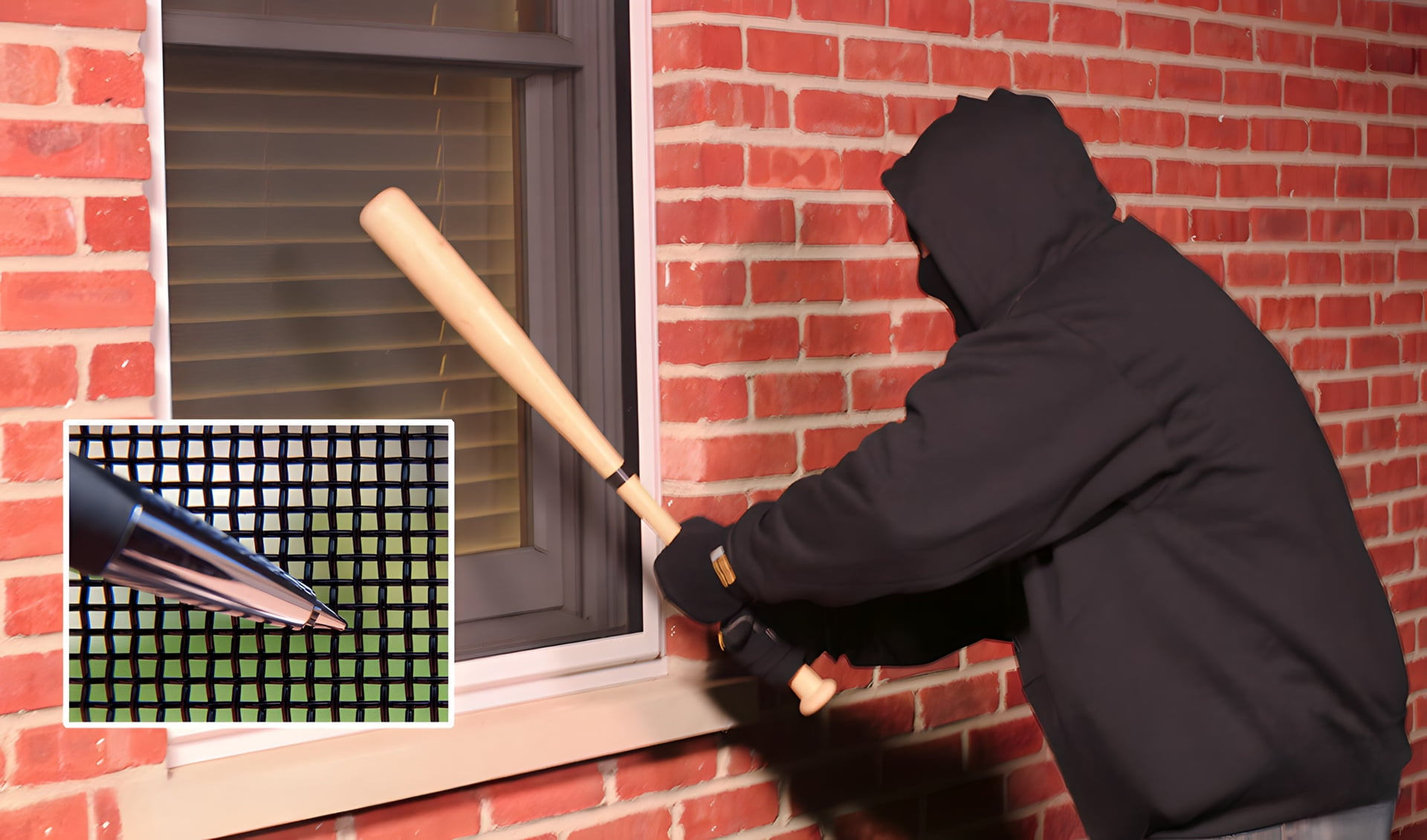 Fixed Security Window Mesh - King Security Solutions